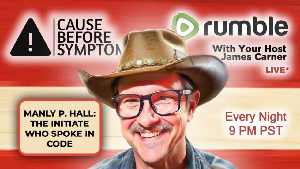 Manly P. Hall: The Initiate Who Spoke in Code | James Carner Official