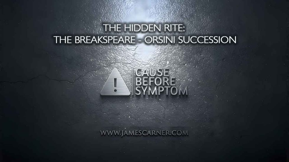 The Hidden Rite: The Breakspeare – Orsini Succession | James Carner Official